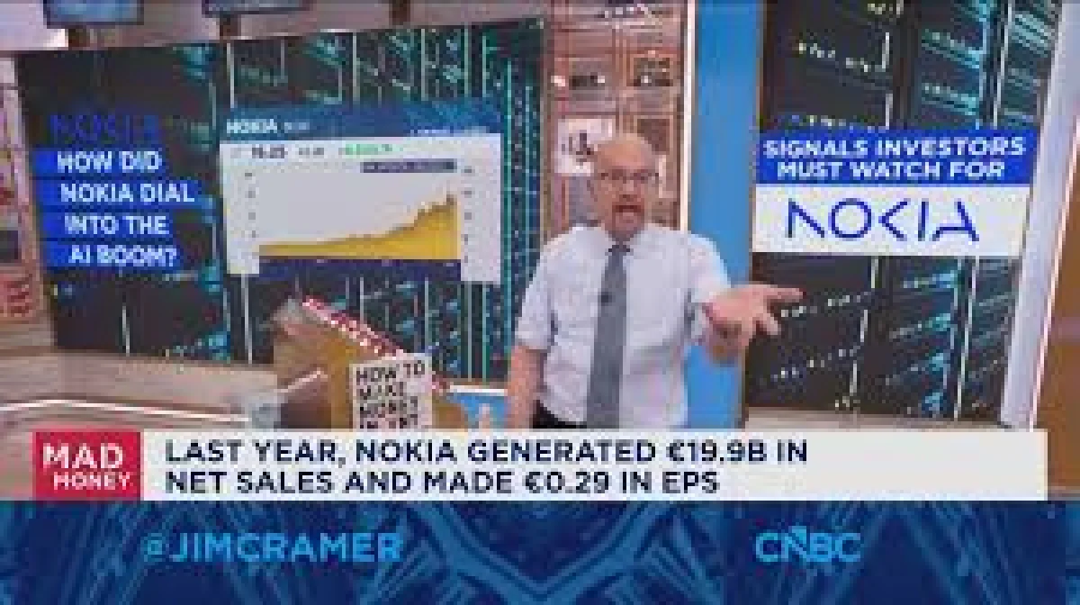 Nok Stock jumps as Jim Cramer calls Nokia a buy on AI and 6G — Mogaz