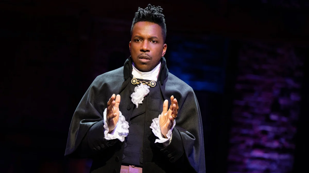 Leslie Odom Jr Hamilton London final tickets released for sold-out Burr ...