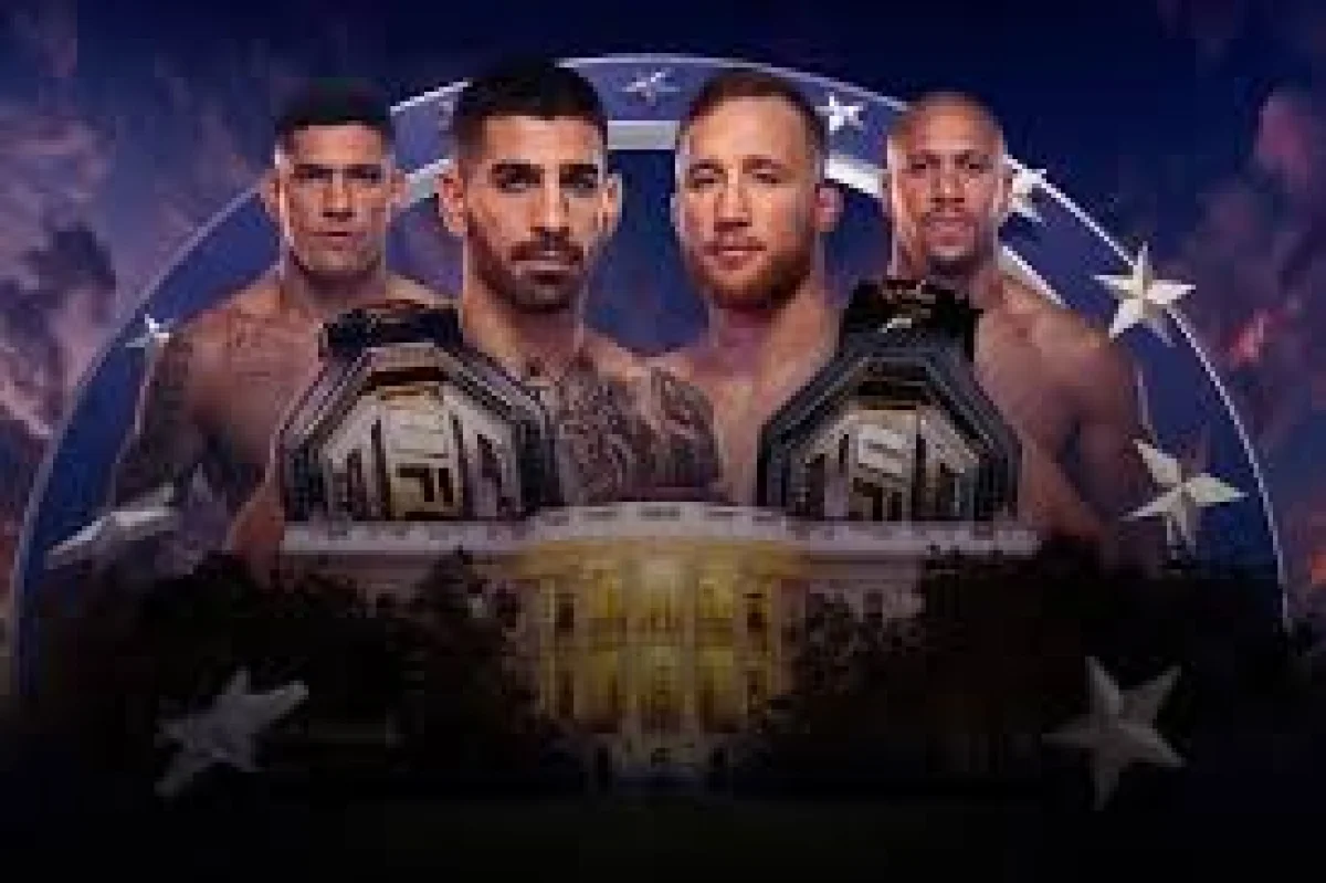 Ufc Card Tonight at the White House: Topuria vs. Gaethje Headlines UFC ...